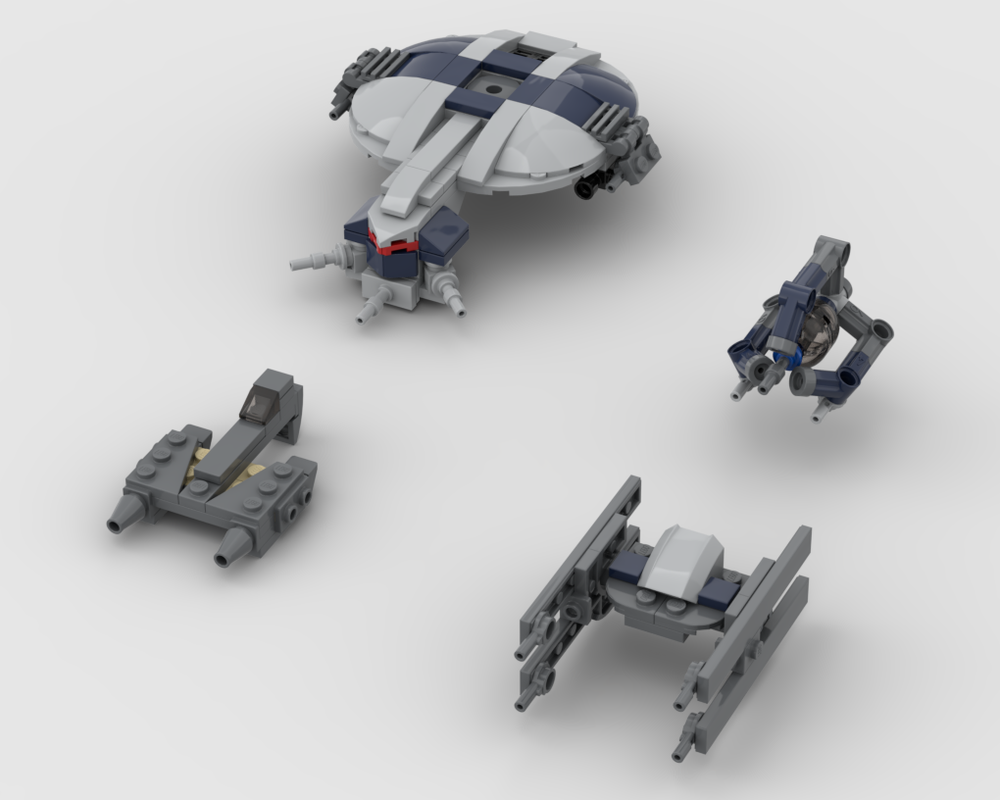 LEGO MOC-220460 Separatist Starfighter Mini Model Pack by YanniciusIII ...
