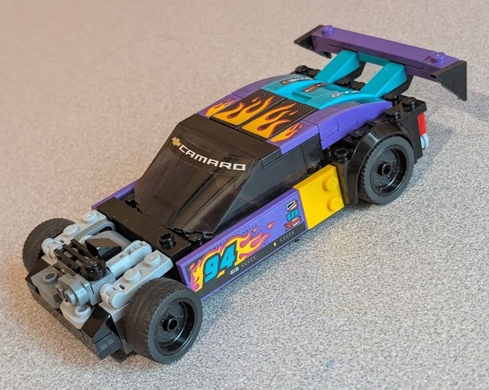 LEGO MOC Hot Rod v2 by hawkinorin | Rebrickable - Build with LEGO