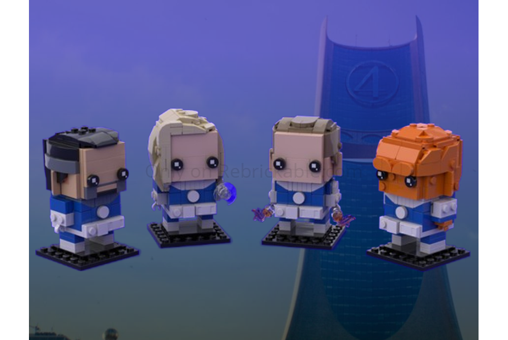 LEGO MOC Johny Storm / The Human Torch - Fantastic 4 : First Steps ...