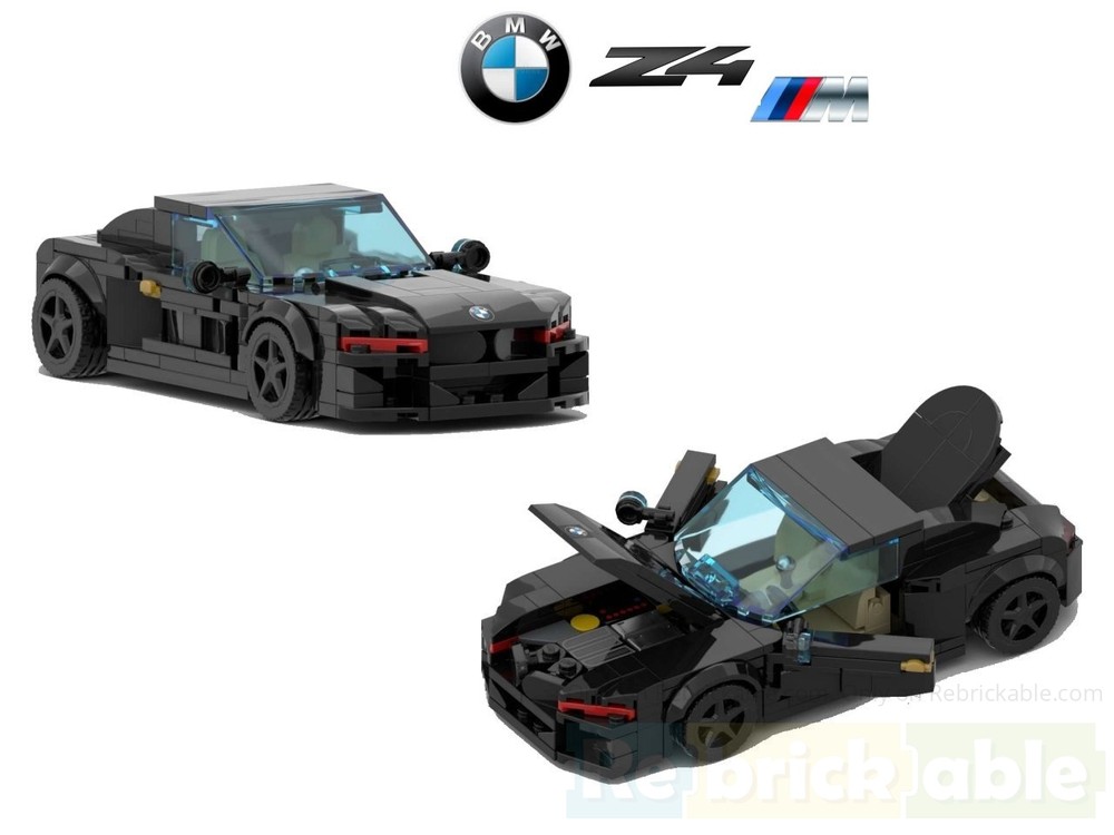 LEGO MOC-220481 BMW Z4 G29 serie M - Black by MarkMOC71 | Rebrickable ...