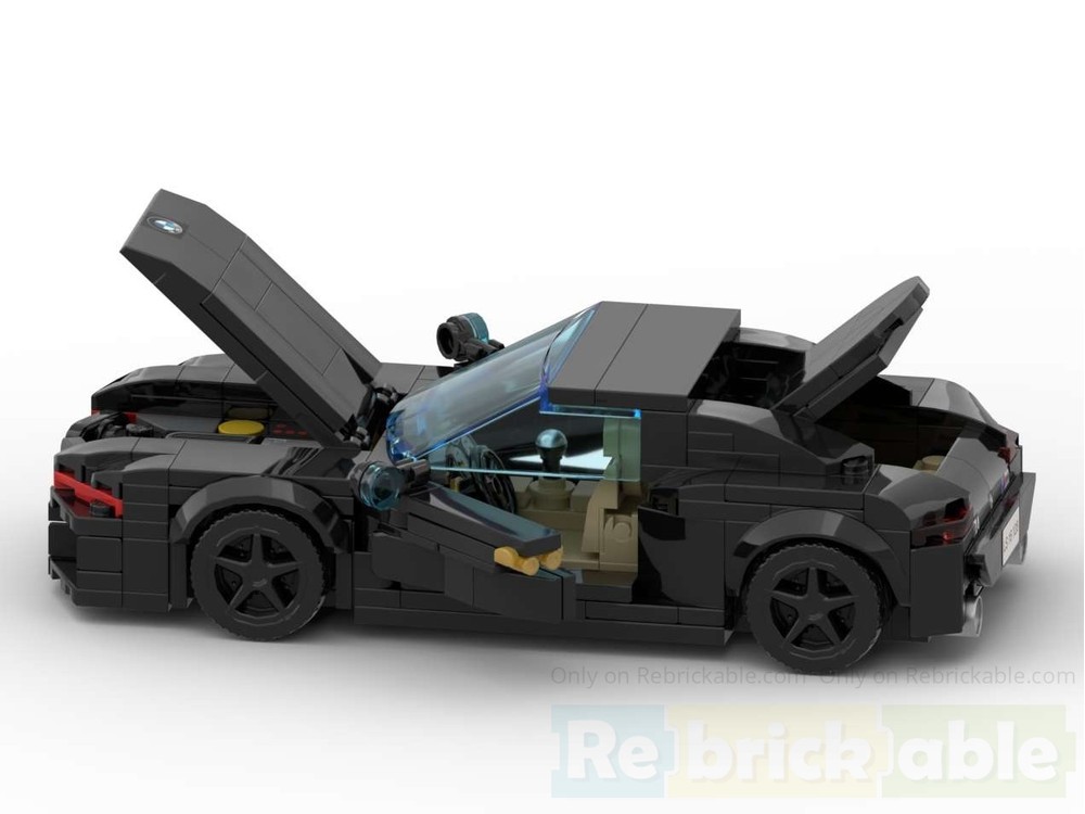 LEGO MOC-220481 BMW Z4 G29 serie M - Black by MarkMOC71 | Rebrickable ...