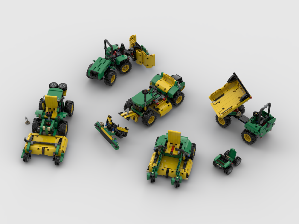 LEGO MOC 42136 Alternate Bundle - 5in1 by Larsagri | Rebrickable ...