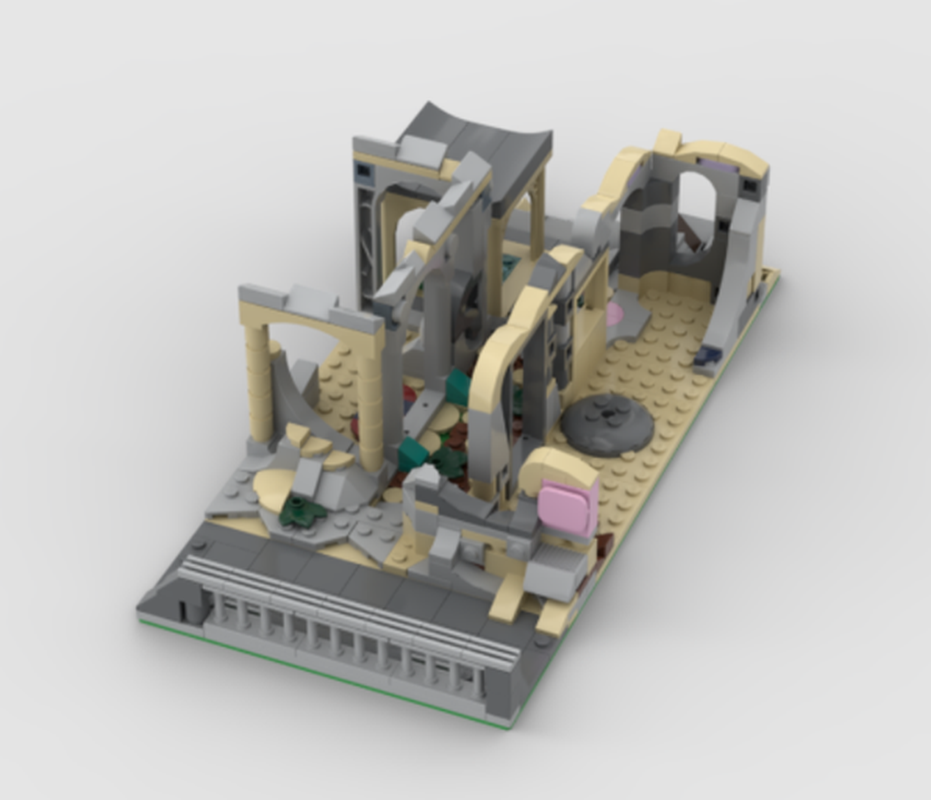 LEGO MOC Modular Ancient Ruins 8 by BrickAndBuildsI | Rebrickable ...