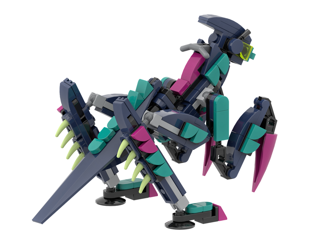 LEGO MOC Alien Beetlezoid Mantid & Add-Ons by Mech_Error | Rebrickable ...