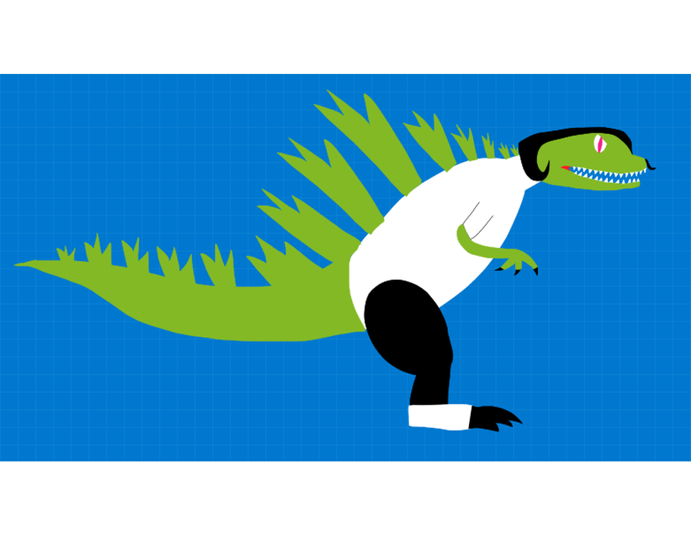 LEGO MOC PBS kids: the dotzilla by B00by fourty-four | Rebrickable ...