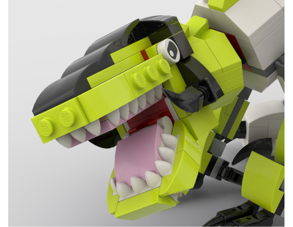 LEGO MOC PBS kids: the dotzilla by B00by fourty-four | Rebrickable ...