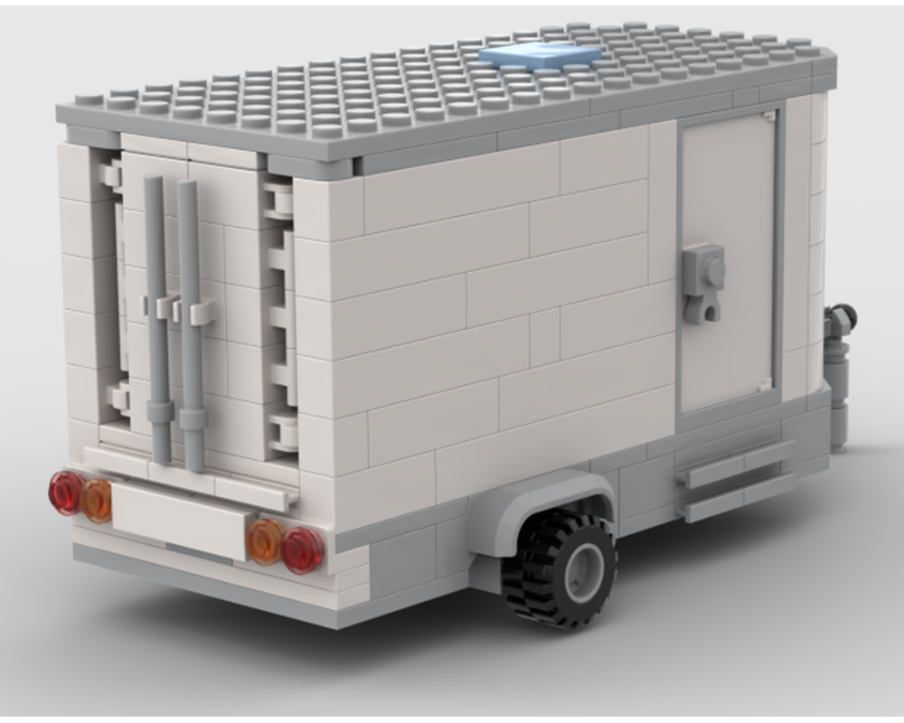 LEGO MOC work trailer by SMEDISON | Rebrickable - Build with LEGO