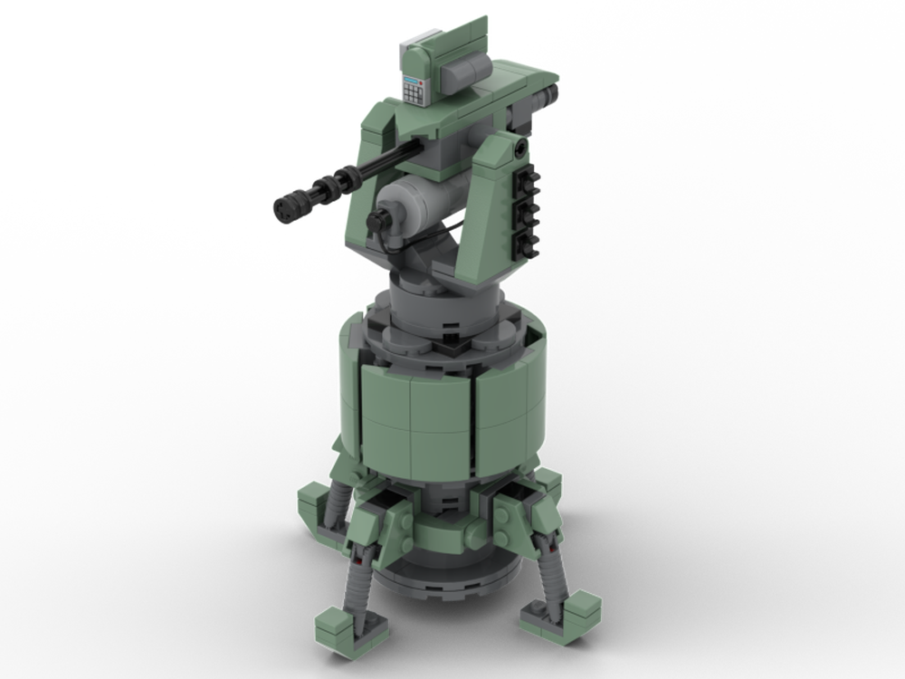 LEGO MOC Halo UNSC Anti-air turrets by Mh.bricks | Rebrickable - Build ...