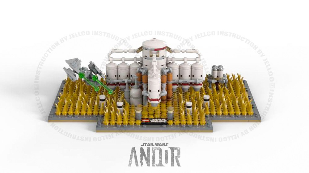LEGO MOC ANDOR Season 2 UltraMicro Diorama : Silo by jellco ...