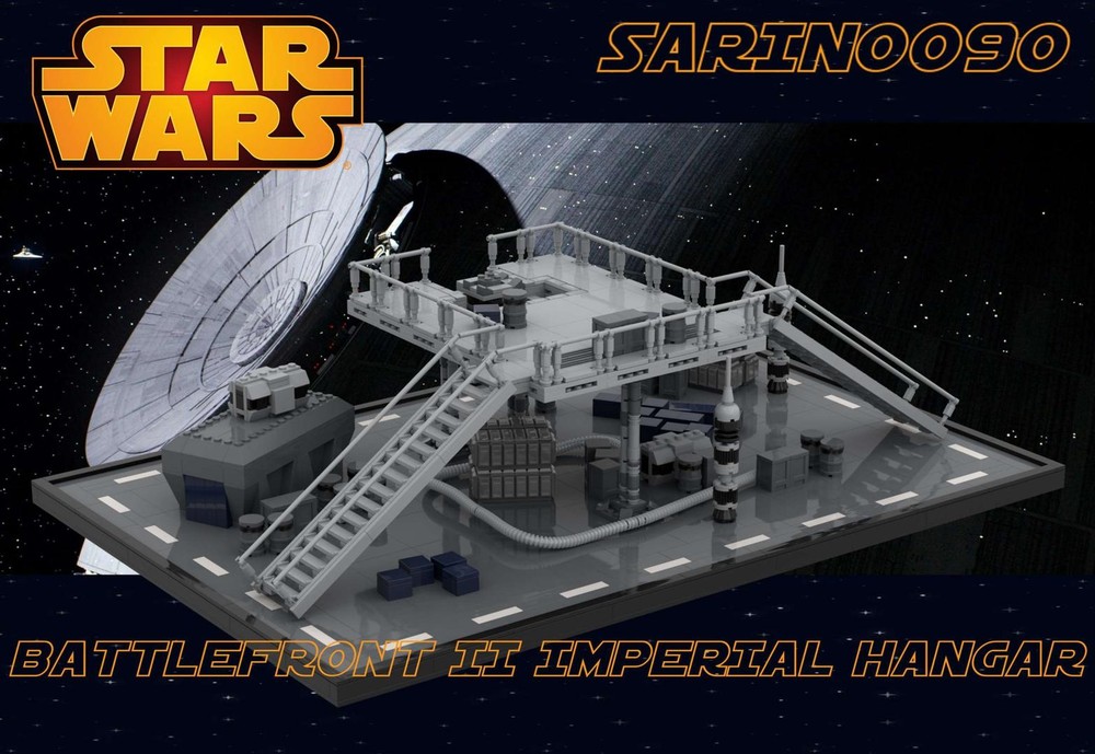 LEGO MOC SW - Battlefront II Imperial Hangar by Sarinoo90 | Rebrickable ...
