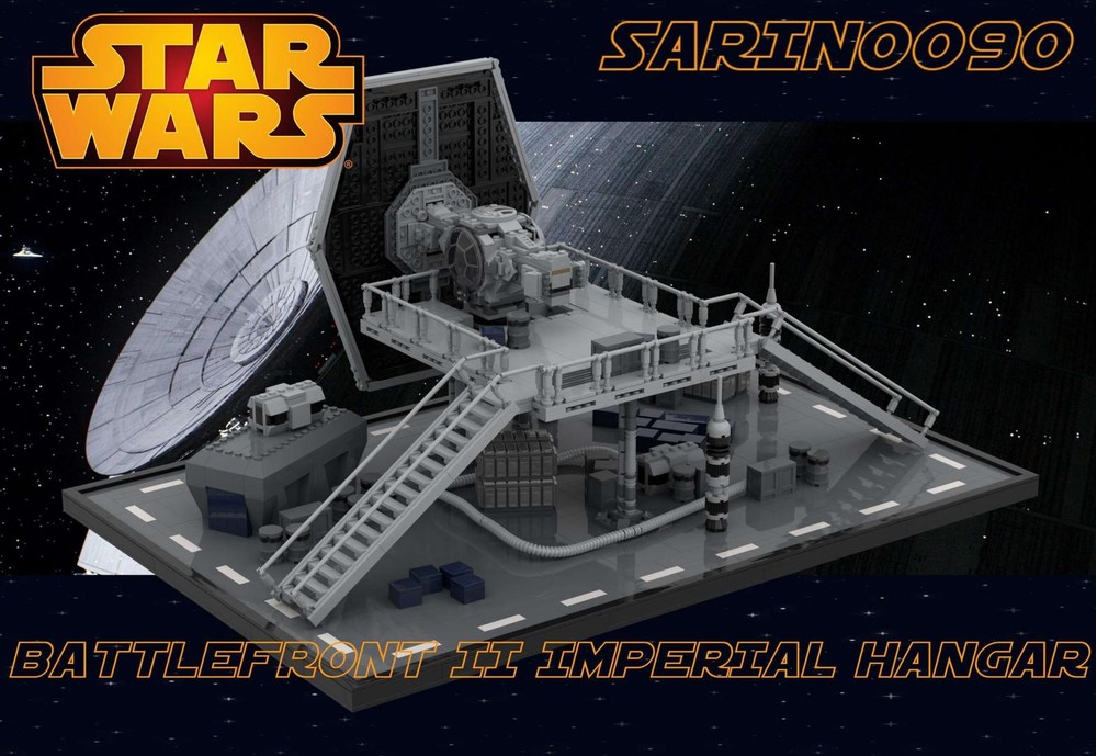 LEGO MOC-220503 SW - Battlefront II Imperial Hangar by Sarinoo90 ...