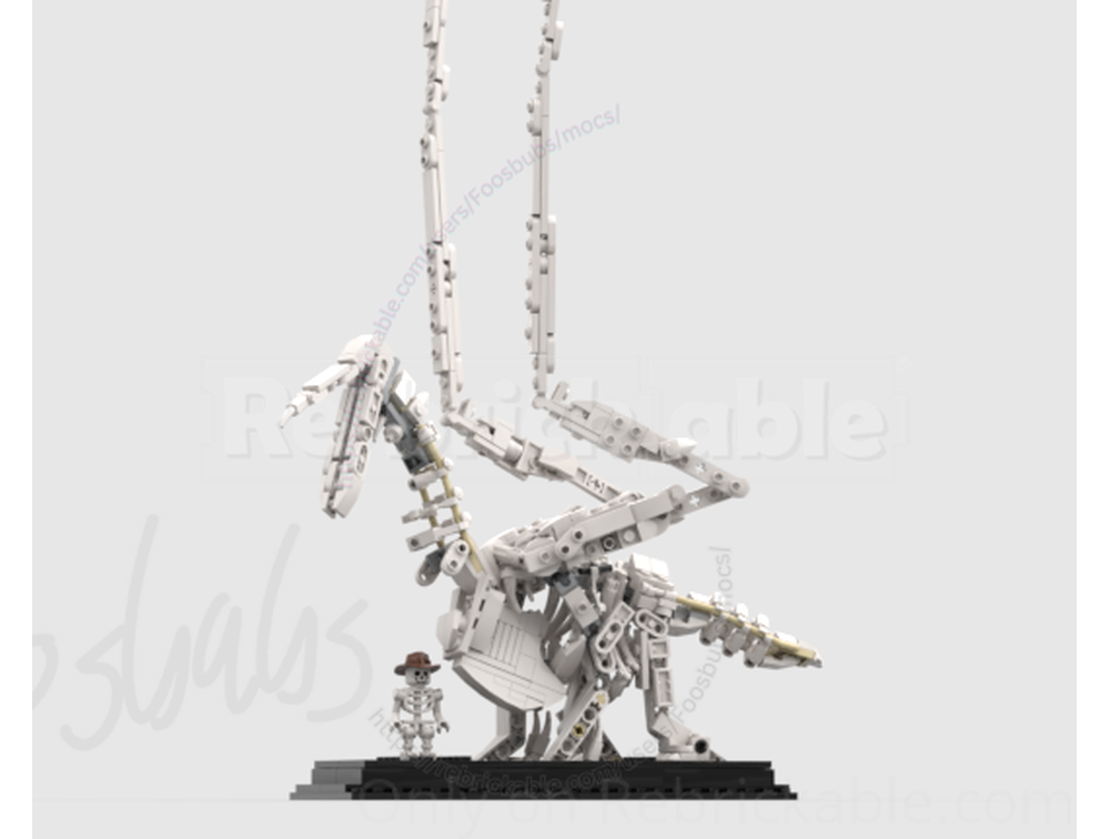LEGO MOC 21320 Colossal Seratorn Skeleton (Xenocondylus insignis) by ...