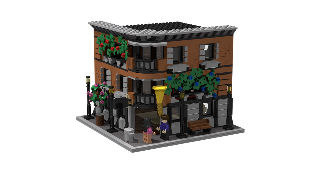 LEGO MOC The music store by Escanard | Rebrickable - Build with LEGO