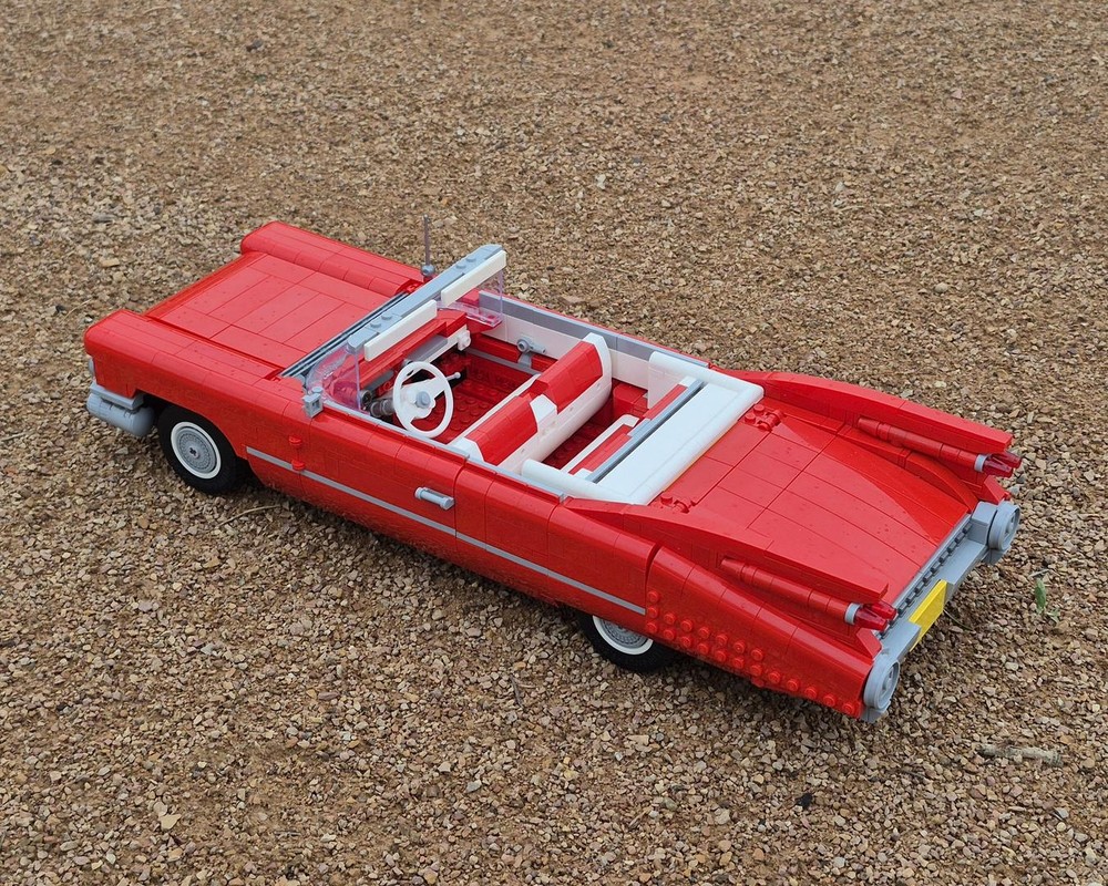 LEGO MOC 1959 Cadillac Series 62 Convertible by Bricksota | Rebrickable ...