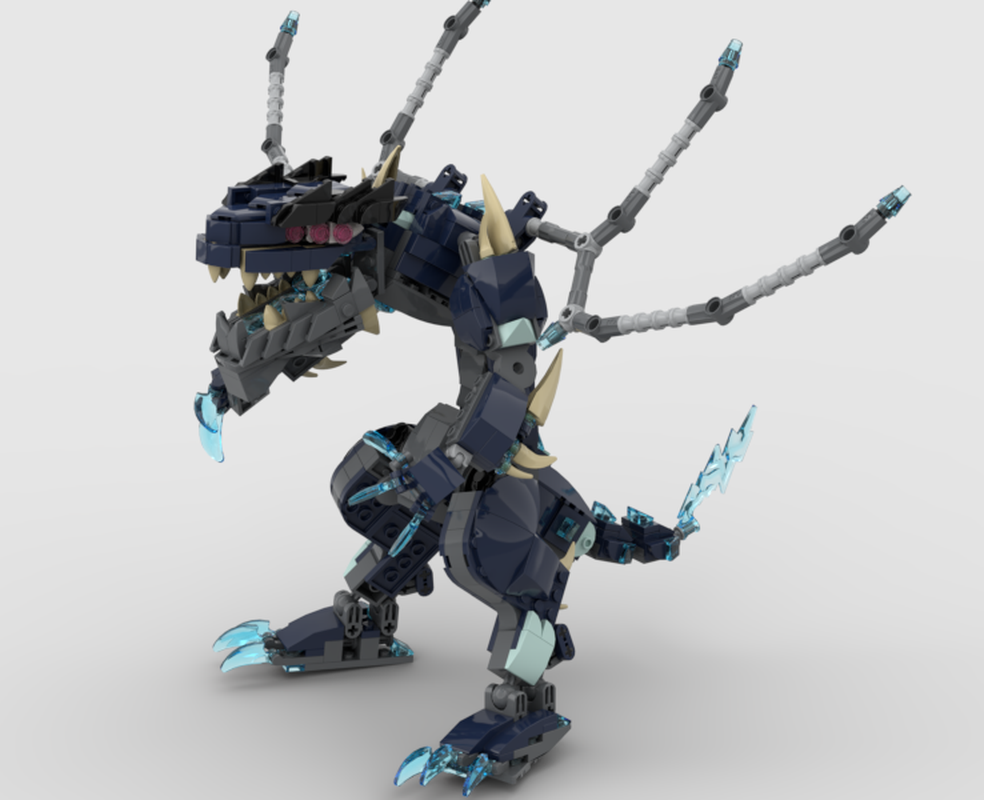 LEGO MOC Spectral Thunderfang by ardakayhanli | Rebrickable - Build ...