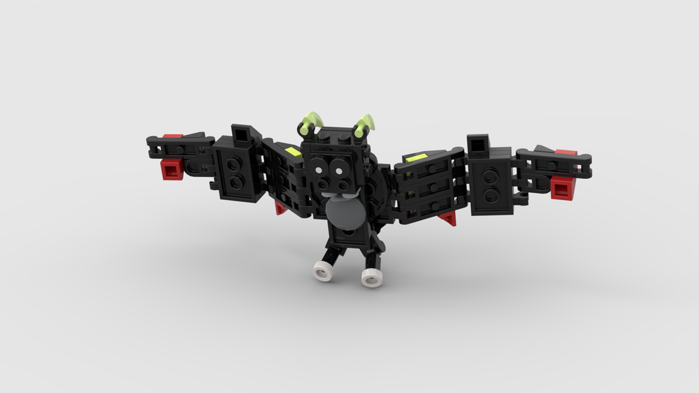 LEGO MOC-220531 31159 Bat by BrickLeaf | Rebrickable - Build with LEGO