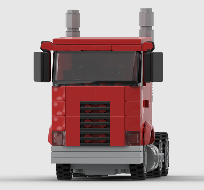 LEGO MOC 1981 Peterbilt 362 by The Brickerman | Rebrickable - Build ...
