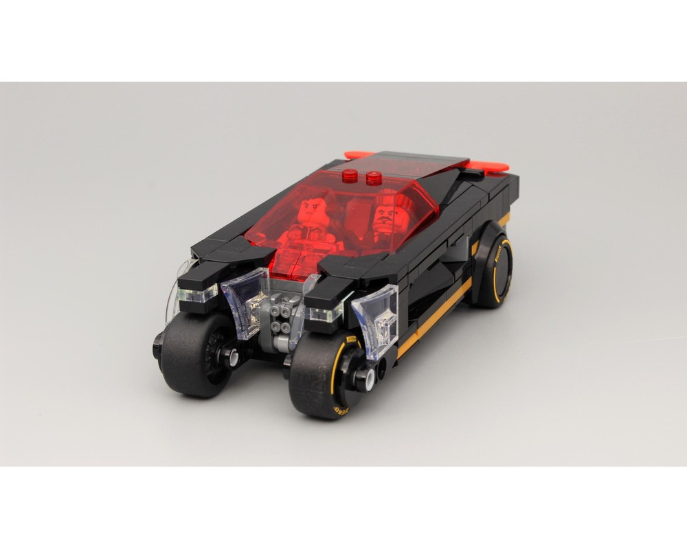 LEGO MOC Cyberpunk car - Black by Leewan | Rebrickable - Build with LEGO