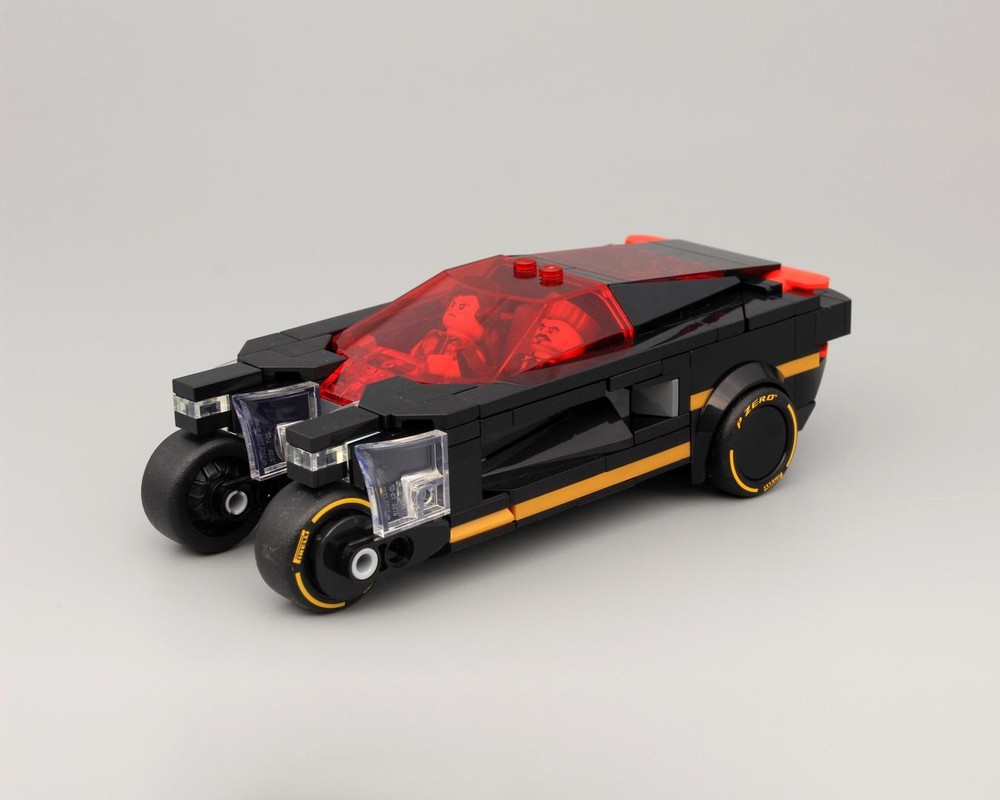 LEGO MOC Cyberpunk car - Black by Leewan | Rebrickable - Build with LEGO