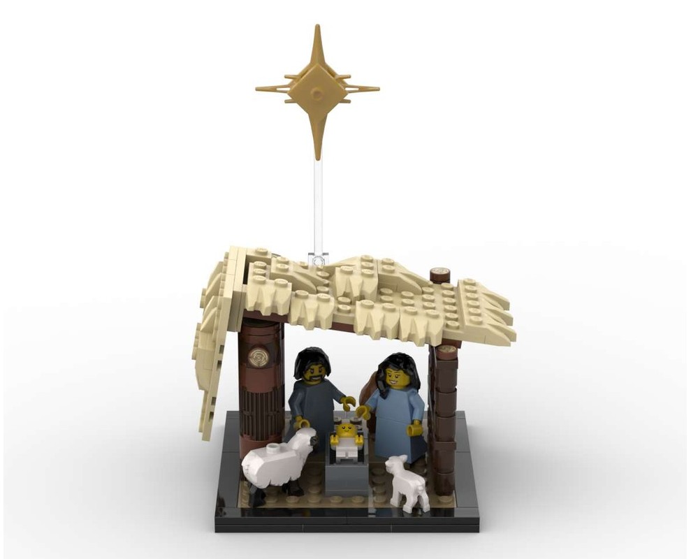 LEGO MOC The Birth of Jesus Christ - Christian Christmas Nativity ...