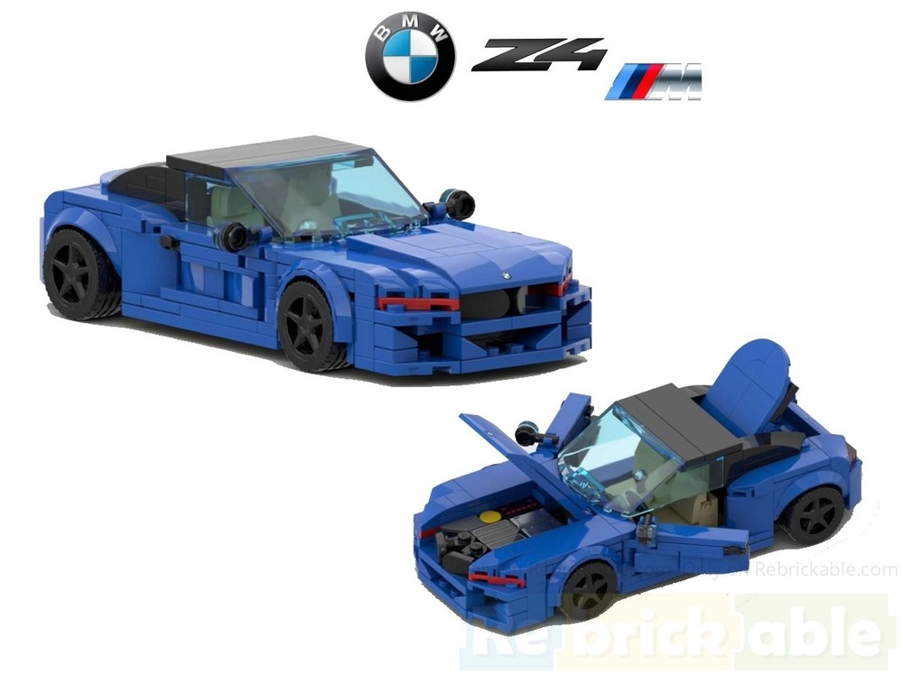 LEGO MOC-220564 BMW Z4 G29 serie M - Blue by MarkMOC71 | Rebrickable ...