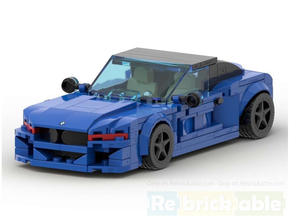 LEGO MOC BMW Z4 G29 serie M - Blue by MarkMOC71 | Rebrickable - Build ...