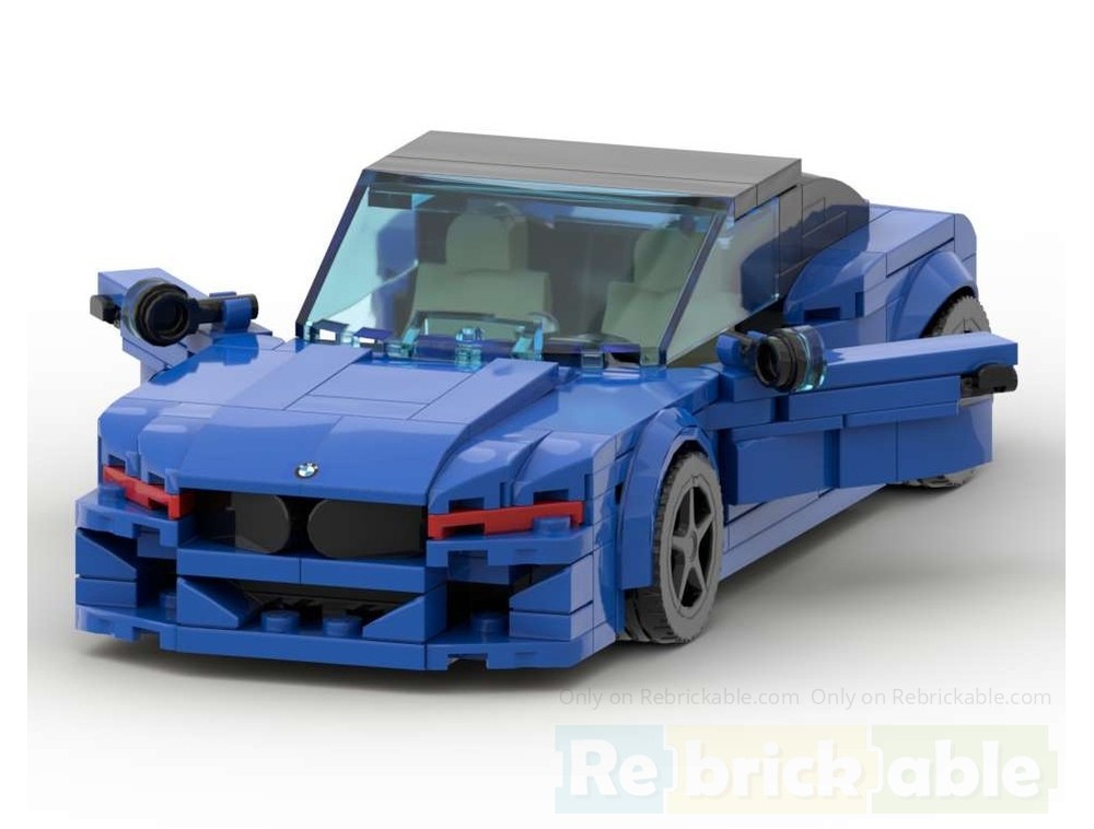 LEGO MOC BMW Z4 G29 serie M - Blue by MarkMOC71 | Rebrickable - Build ...