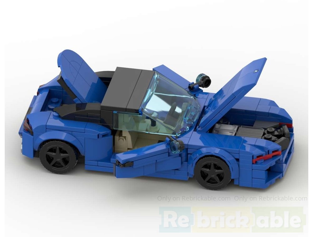 LEGO MOC BMW Z4 G29 serie M - Blue by MarkMOC71 | Rebrickable - Build ...