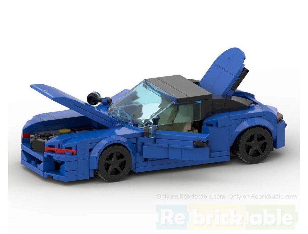LEGO MOC BMW Z4 G29 serie M - Blue by MarkMOC71 | Rebrickable - Build ...