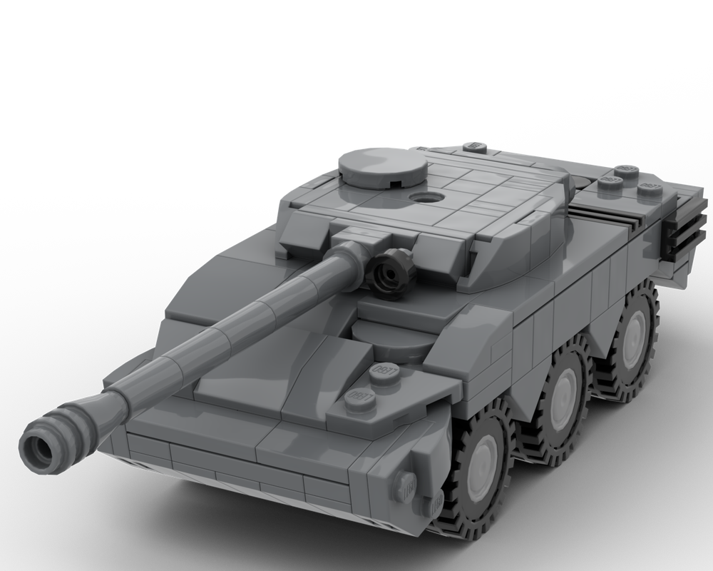 LEGO MOC AMX-10 RC - French AFV by WiggleOcto | Rebrickable - Build ...