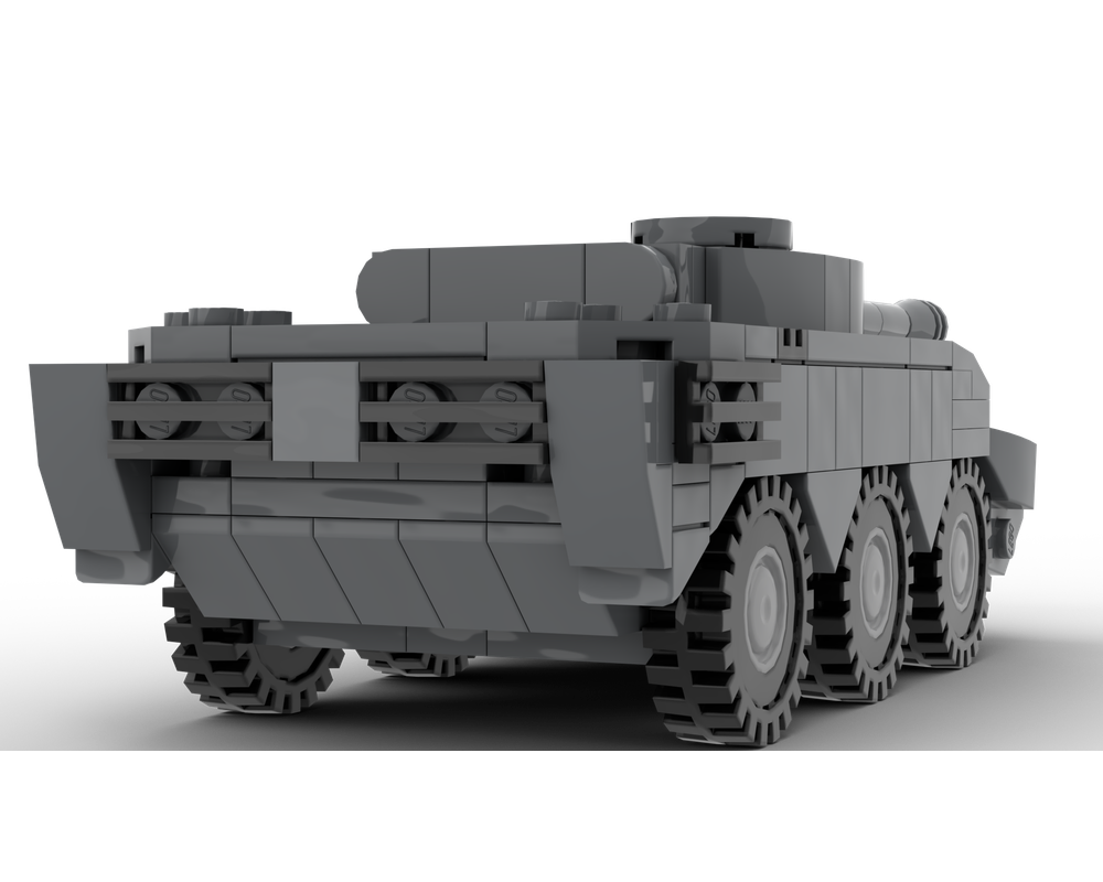 LEGO MOC AMX-10 RC - French AFV by WiggleOcto | Rebrickable - Build ...