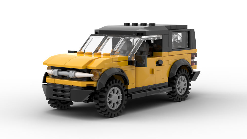 LEGO MOC-220568 2 Door 6G Bronco by Yellow.LXF | Rebrickable - Build ...