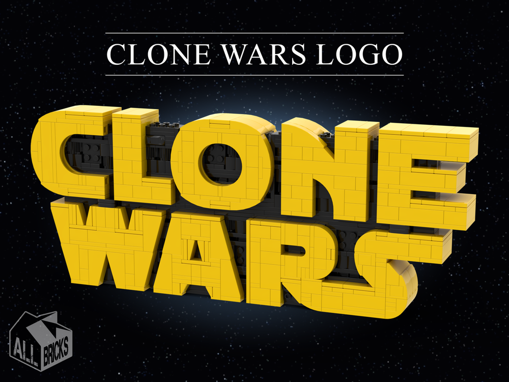 LEGO MOC-220570 Clone Wars Logo by Box All Bricks | Rebrickable - Build ...