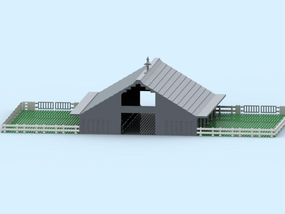 LEGO MOC Cow Barn by WILD_BLUEY | Rebrickable - Build with LEGO