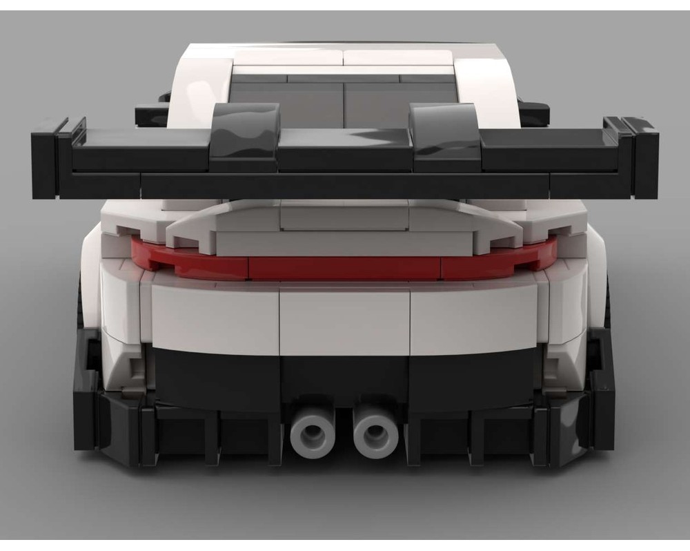 Lego Moc Porsche 911 Gt3 Rs By Iay Mocs Rebrickable Build With Lego