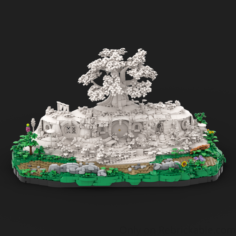 LEGO MOC The Shire - Shelf-sized Display Base by rebelnili ...