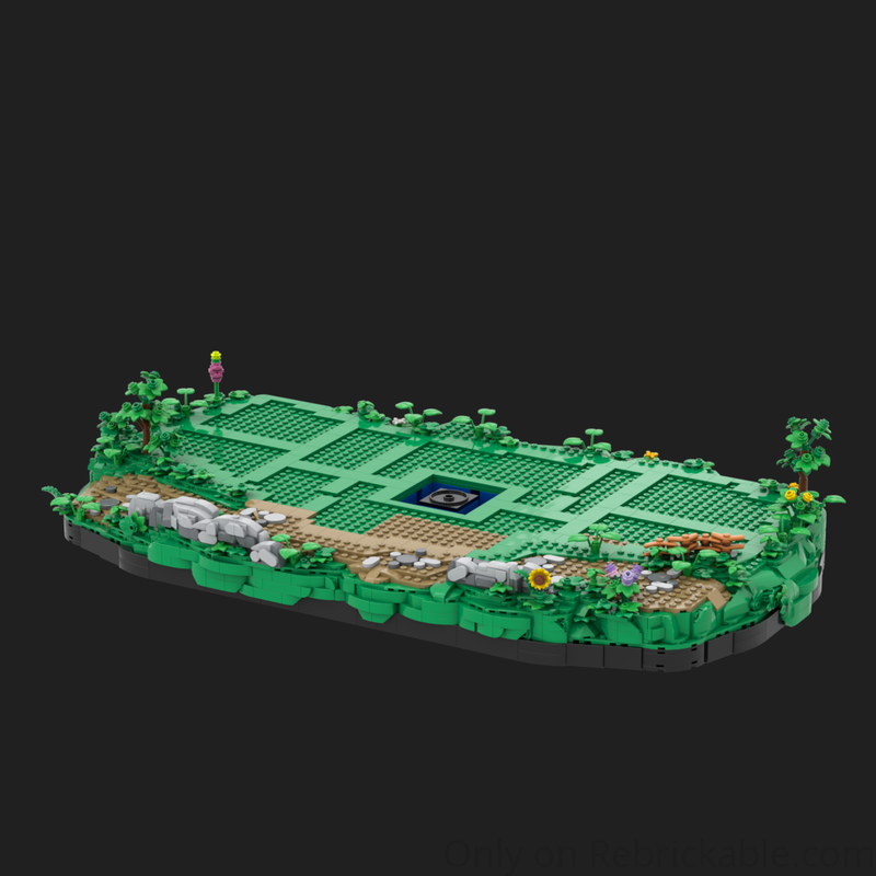 LEGO MOC-220579 The Shire - Shelf-sized Display Base by rebelnili ...