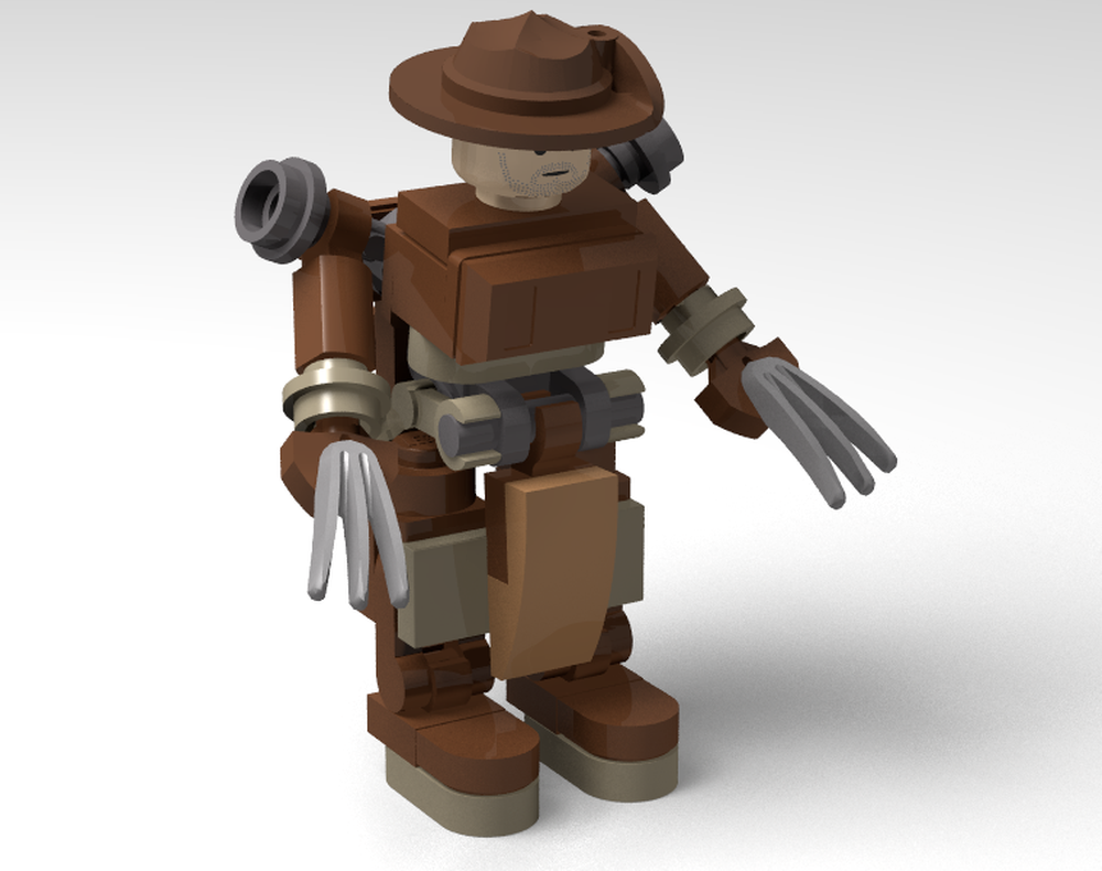 LEGO MOC Australian Power Armour Mk2/Kangaroo Power Armour/Hopper Power ...
