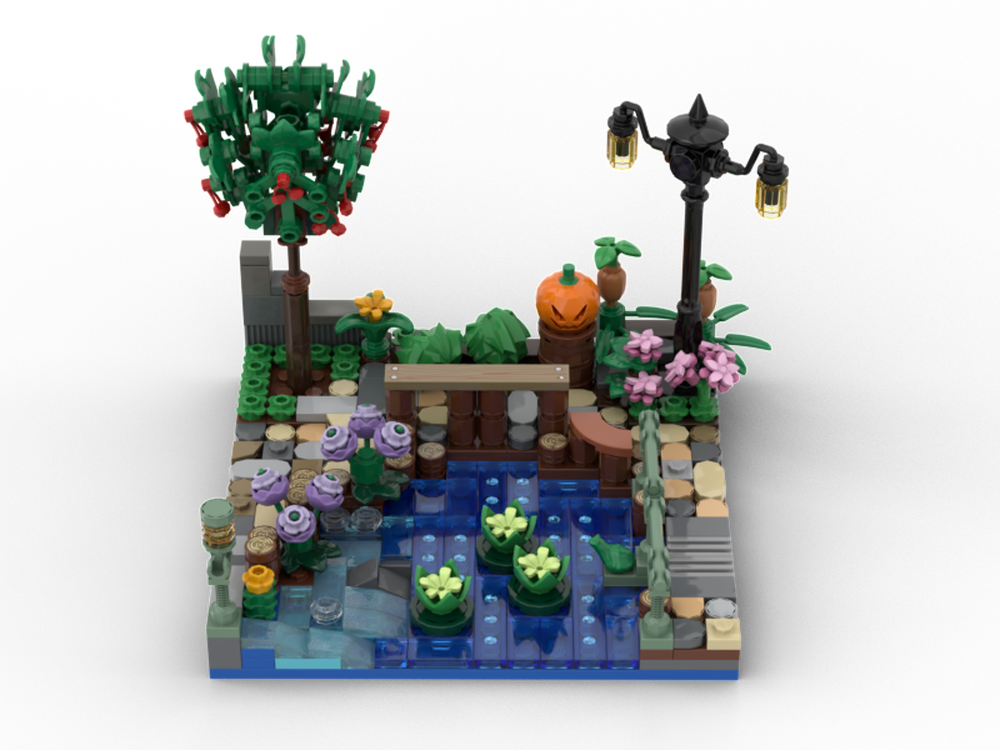 LEGO MOC Little Garden 2 by hoschi_mr | Rebrickable - Build with LEGO