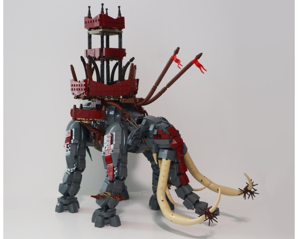 LEGO MOC Lego Lord of the Rings Oliphant MOC by ObscureLamp ...