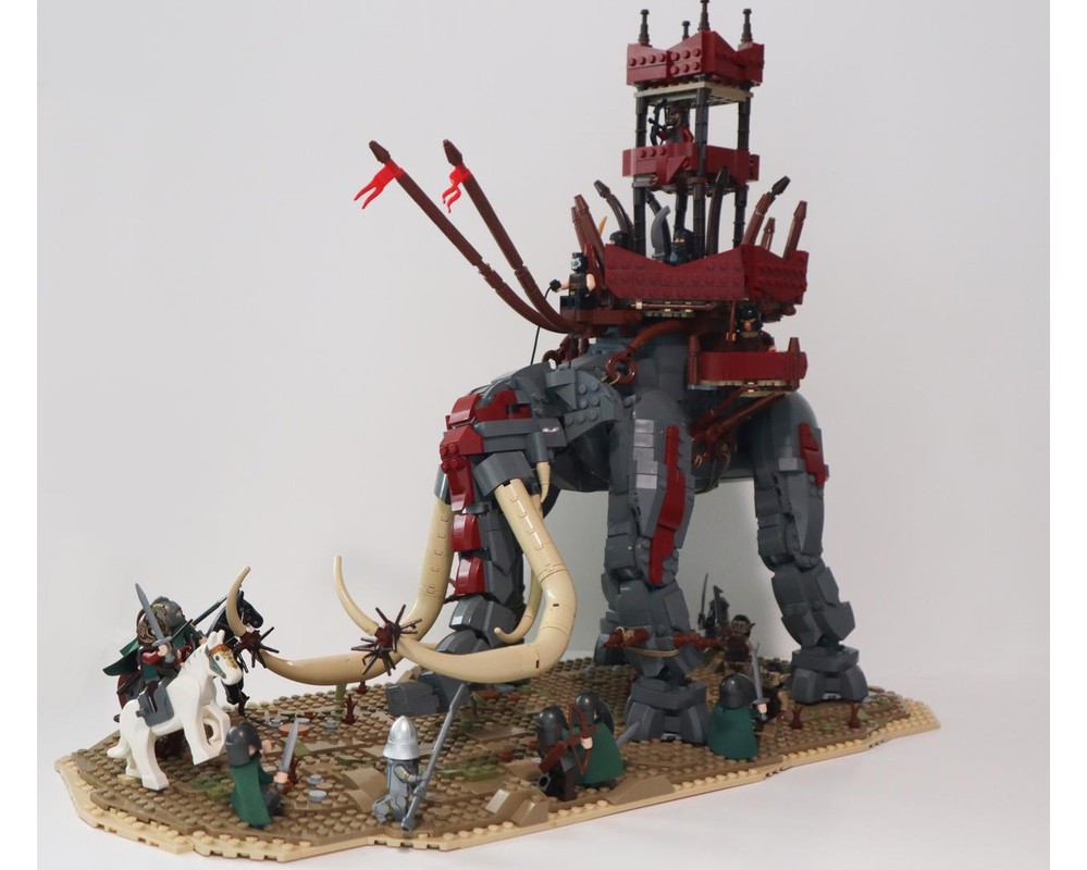 LEGO MOC Lego Lord of the Rings Oliphant MOC by ObscureLamp ...