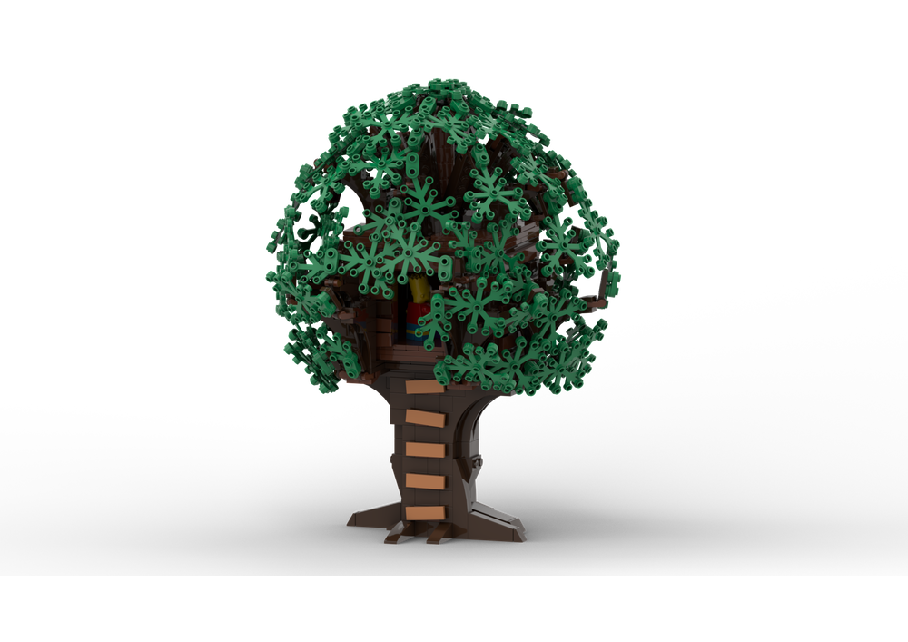 LEGO MOC Bart's Treehouse - The Simpsons by Sugai | Rebrickable - Build ...