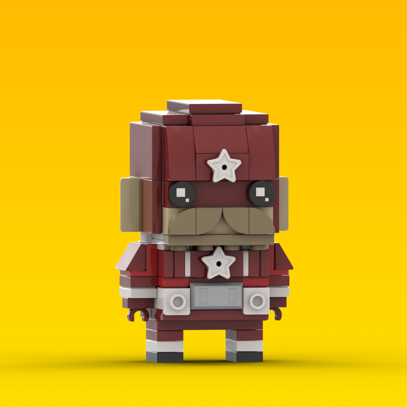 LEGO MOC Red Guardian (Thunderbolts*) Brickheadz by DrBrickheadz ...