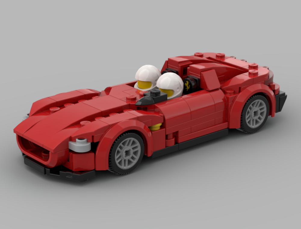 LEGO MOC Monza Sp2 by SpacjaCars | Rebrickable - Build with LEGO