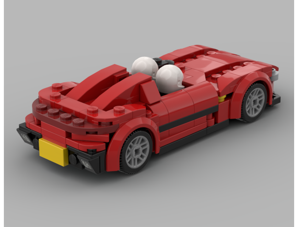 LEGO MOC Monza Sp2 by SpacjaCars | Rebrickable - Build with LEGO