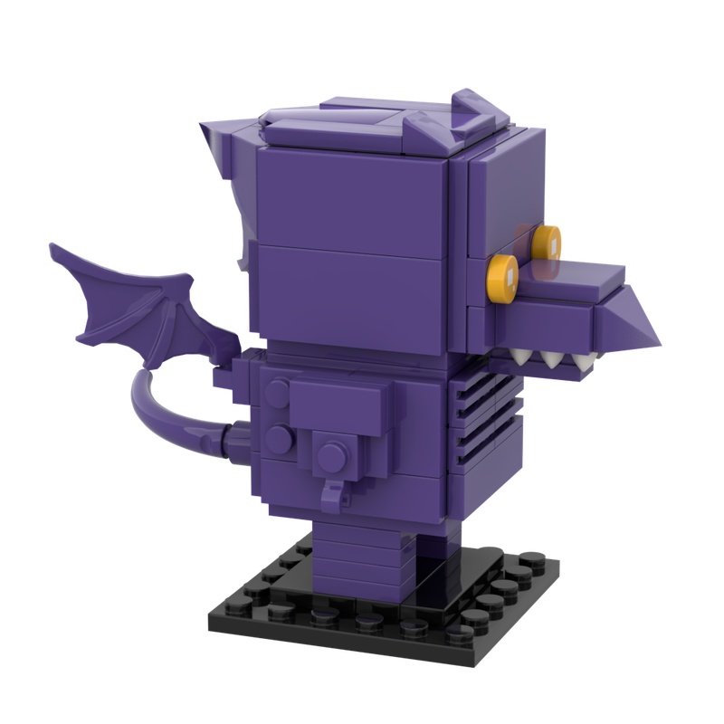 LEGO MOC Ridley brickheadz by breizhredfox | Rebrickable - Build with LEGO