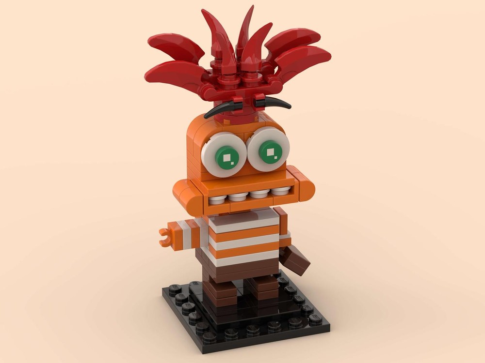 LEGO MOC Anxiety (Inside Out) by Puremadness | Rebrickable - Build with ...