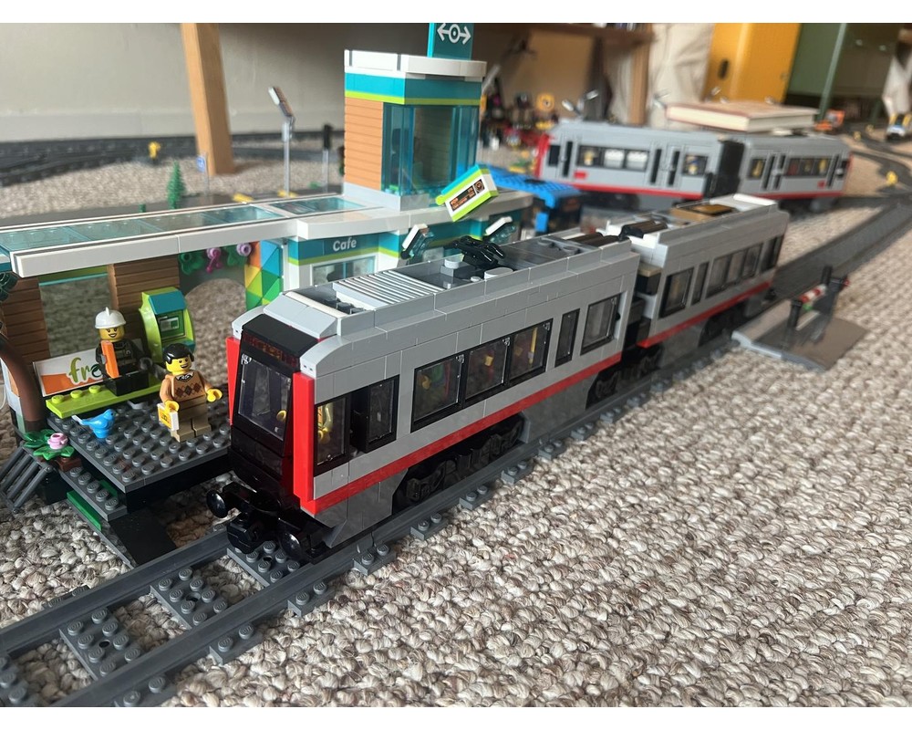 LEGO MOC Muni Metro LRV4 by cindercube | Rebrickable - Build with LEGO