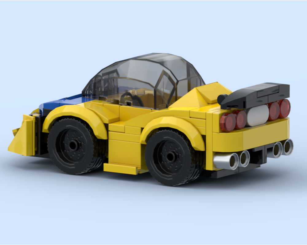 LEGO MOC Mini MOC car by WarZoneBuilder | Rebrickable - Build with LEGO