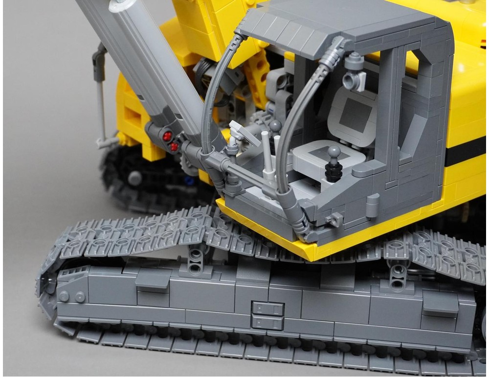 LEGO MOC-220623 ET-25 Excavator full RC by deltamc | Rebrickable ...